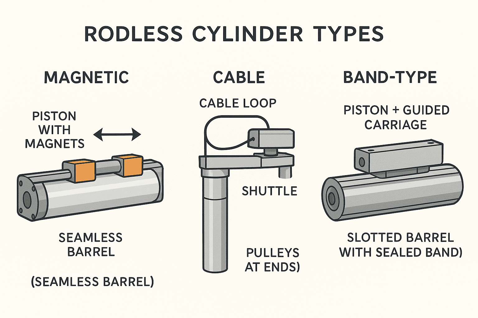 How Does a Pneumatic Cylinder Convert Air Pressure into Linear Motion ...